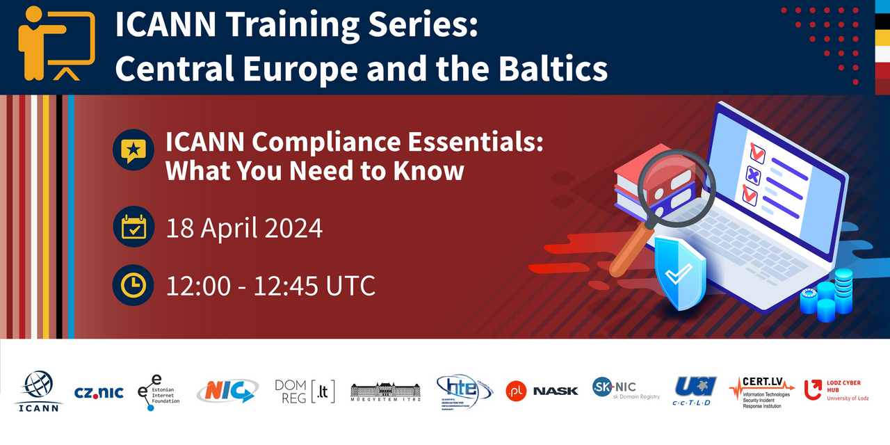 ICANN Webinar: ICANN Compliance Essentials: What You Need to Know — Estonian Internet Foundation